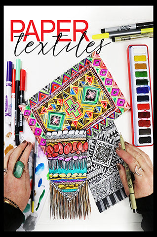 paper textiles – Alisa Burke